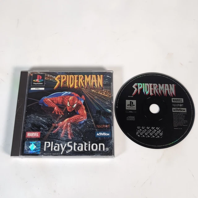 SPIDER-MAN PLAYSTATION PS1 Video Game PAL Spiderman £28.19 - PicClick UK