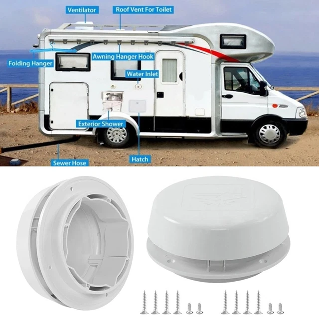 RV EXHAUST OUTLET Vent with Robust Design for Effective Water ...