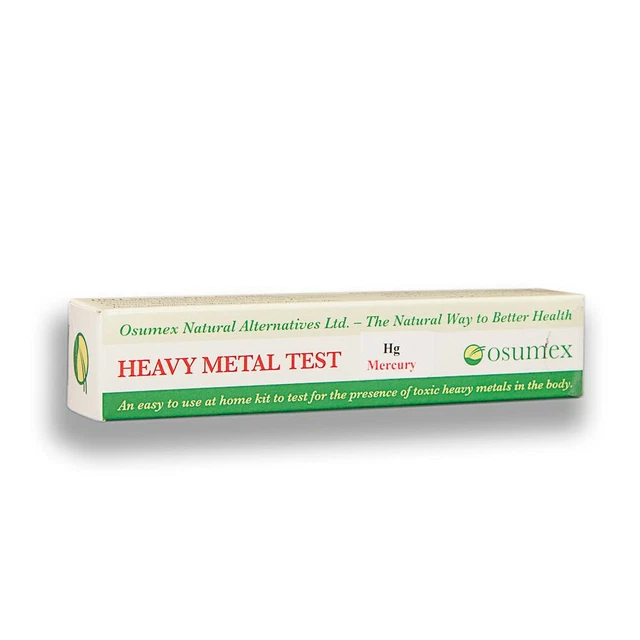 DRINKING WATER MERCURY Test Kit (Hg) Home testing for Urine & Water £29 ...