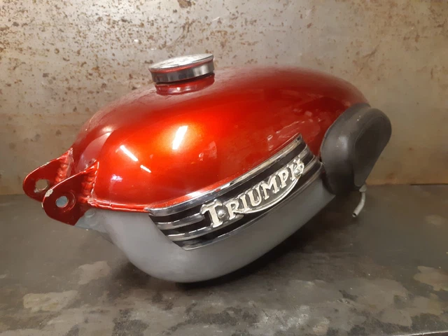 TRIUMPH T20 CUB Tiger reservoir Gas fuel tank T100 T110 T120 EUR 250,00 ...