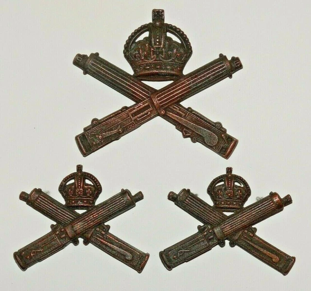 BRITISH MILITARY CAP BADGES, Machine Gun Corps OSD Firmin London WWI ...
