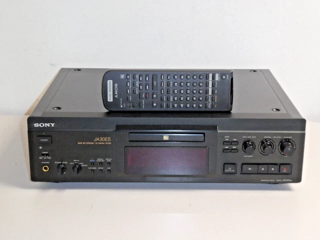 SONY MDS-JA30ES HIGH-END Mini-Disc Recorder, Laser NEU, mit FB, 2 Jahre ...