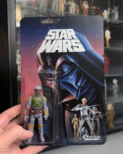STAR WARS CUSTOM Card Back Kit with Blister Bubble - Vintage Kenner ...