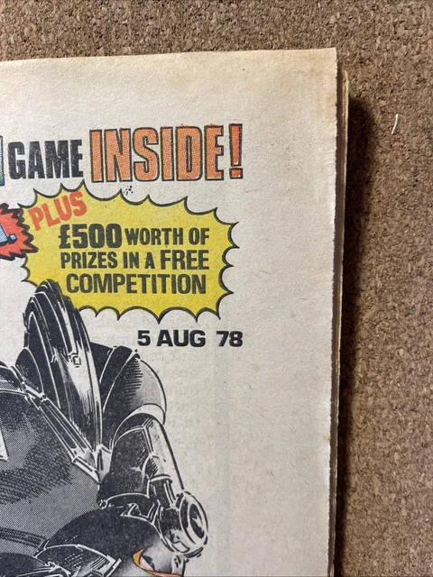 2000AD #76 VGC 1978 1st App Robo-Hunter, Judge Dredd, Dan Dare, Ant ...