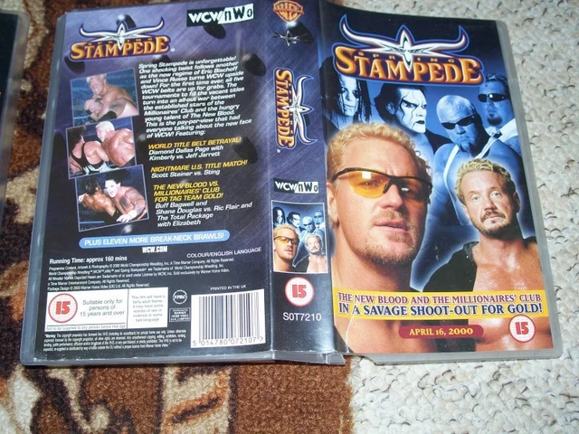 WRESTLING VHS WCW Spring Stampede 2000 englisch WWE WWF NWA TNA ROH ECW ...
