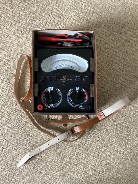 AVO METER AVOMETER Model 8 Mk 7 NEW OLD STOCK £240.00 - PicClick UK