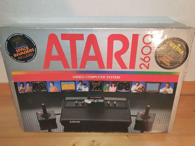 ## CONSOLE ATARI 2600 Darth Vader in IMBALLO ORIGINALE - ben conservata ...