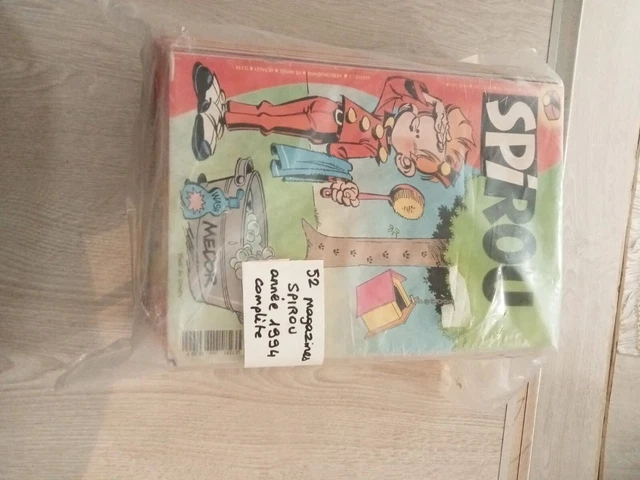 ANNÉE COMPLETE MAGAZINE spirou de 1994 EUR 80,00 - PicClick FR
