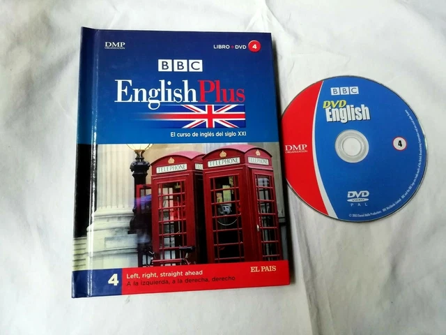 ENGLISH PLUS BOOK + DVD 4 BBC El Pais Left, Right, Straight, Ahead £20. ...