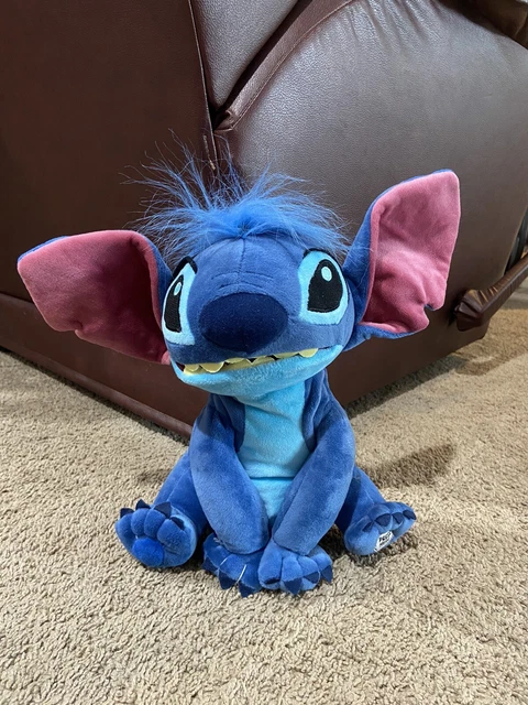 DISNEY ANIMATORS' COLLECTION Interactive STITCH Plush 11'' Talking ...