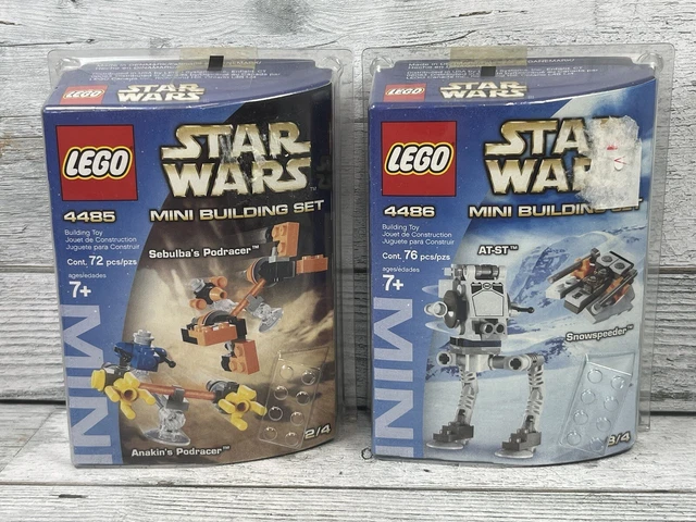 LEGO STAR WARS Mini Building Sets 4485 4486 NEW & SEALED RARE - Retired ...