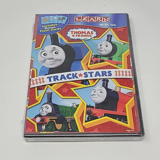 THOMAS AND FRIENDS Track Stars Learn With US DVD New Sealed $11.99 ...