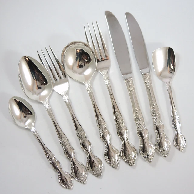 VINTAGE AUSTRALIAN RODD Balmoral Silver Plate 6 person Cutlery Set ...