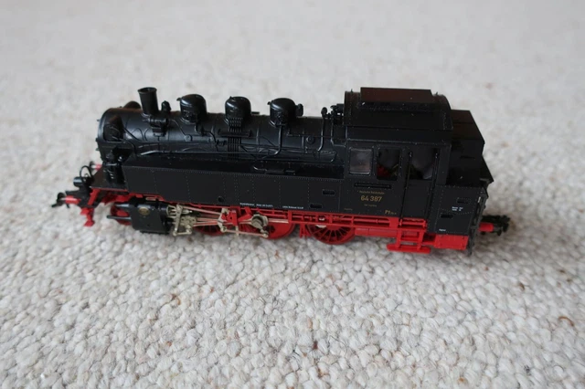 H0 FLEISCHMANN 4063 Dampflok Baureihe 64 Baujahr 1996 mit Beleuchtung ...