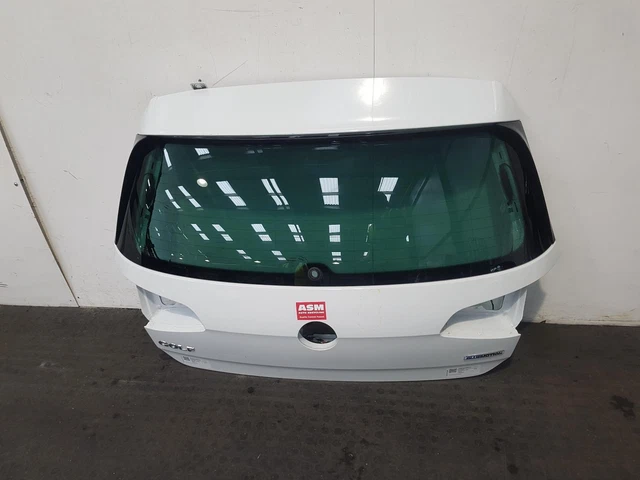 VOLKSWAGEN GOLF MK7 Tailgate Bootlid 2020 5 Door White 0Q / C9A £285.00 ...