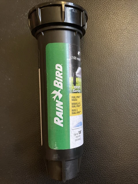 RAIN BIRD 1800 Series 4 in. H Half-Circle Pop-Up Sprinkler 15 ft. £4.69 ...