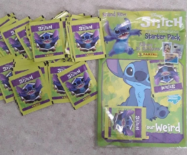 PANINI DISNEY STITCH Stickers Collection 36 packets + Starter Pack £33. ...