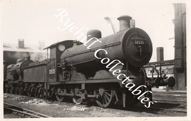 STEAM BRITISH RAIL Railway Photo (RC 22229) 32525 C2X Class 0-6-0 ...