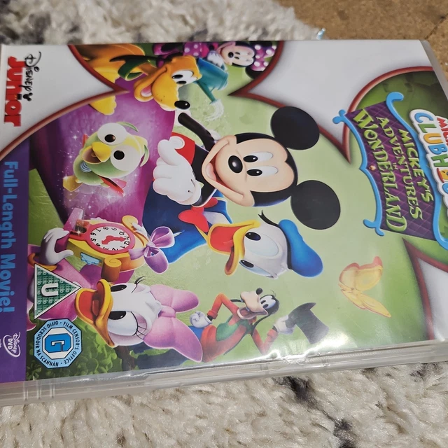 MICKEY MOUSE CLUBHOUSE - Mickey's Adventures In Wonderland (DVD, 2010 ...