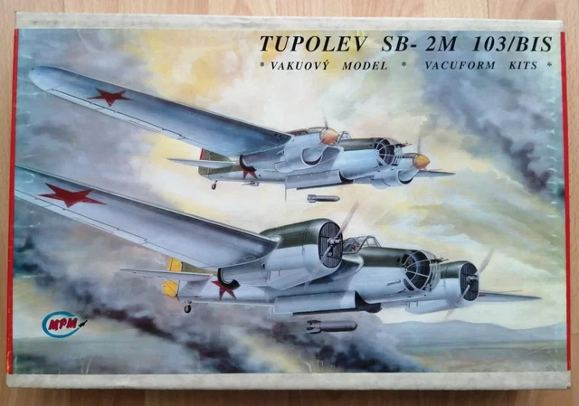 TUPOLEV SB-2M 103/BIS 1:48 MPM ULTRA RARE RAR HARD TO FIND VACUFORM KIT ...