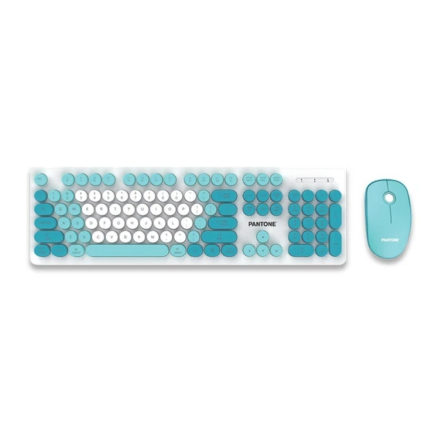 PANTONE POP KEYS Wireless Keyboard and Mouse Combo - Teal $84.95 ...