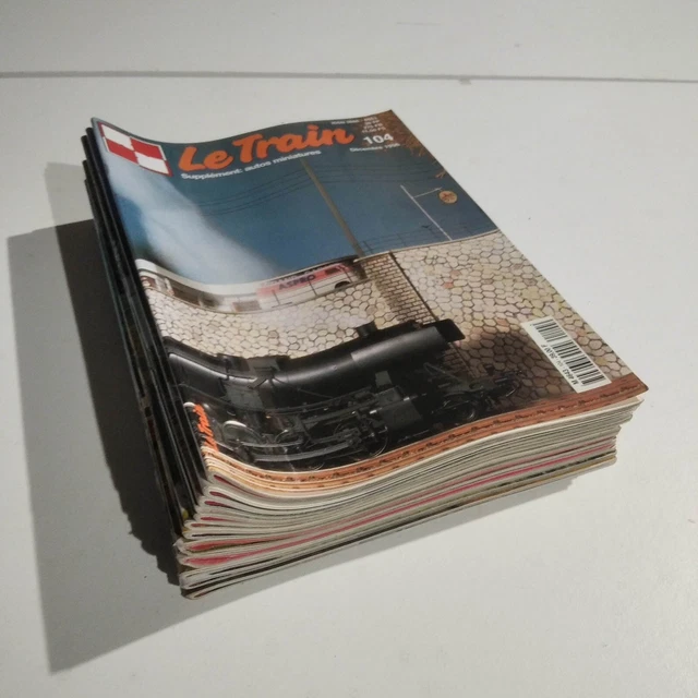 LE TRAIN - magazine modélisme ferroviaire - année complète 1996 n° 93 à 104 EUR 30,00 - PicClick FR