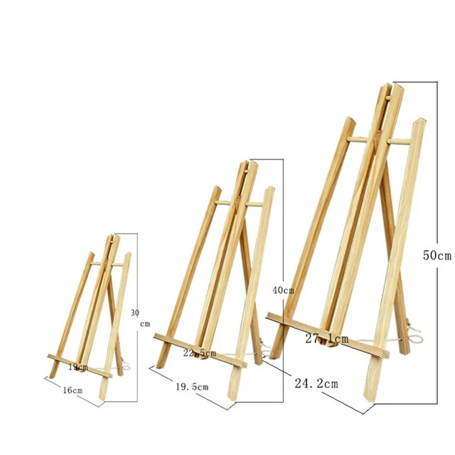 TABLETOP EASEL WOODEN Canvas Rack Holder Stand Oil Painting Drawing for ...
