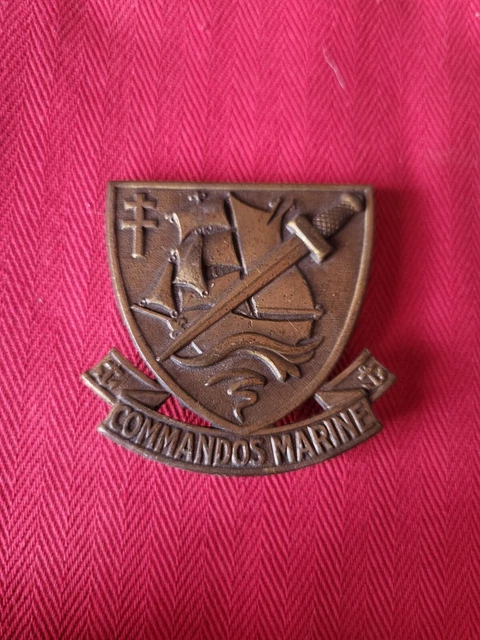 INSIGNE MILITAIRE COMMANDOS marine EUR 12,00 - PicClick FR