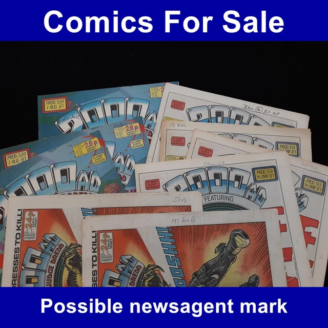 2000AD #363-367 ALAN Moore's DR & Quinch Hollywood all 5 comics VG/FN £ ...