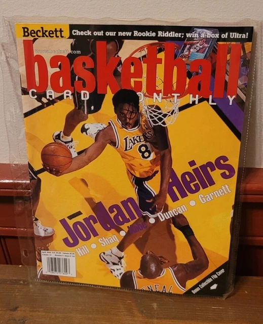 KOBE BRYANT/ TIM Duncan Beckett Basketball Card Monthly #105 - April ...
