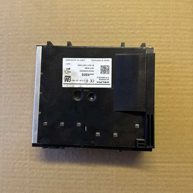 VAUXHALL ASTRA SAT Nav Dab Radio Control Module Ecu 39084505 K Mk7 2016 ...