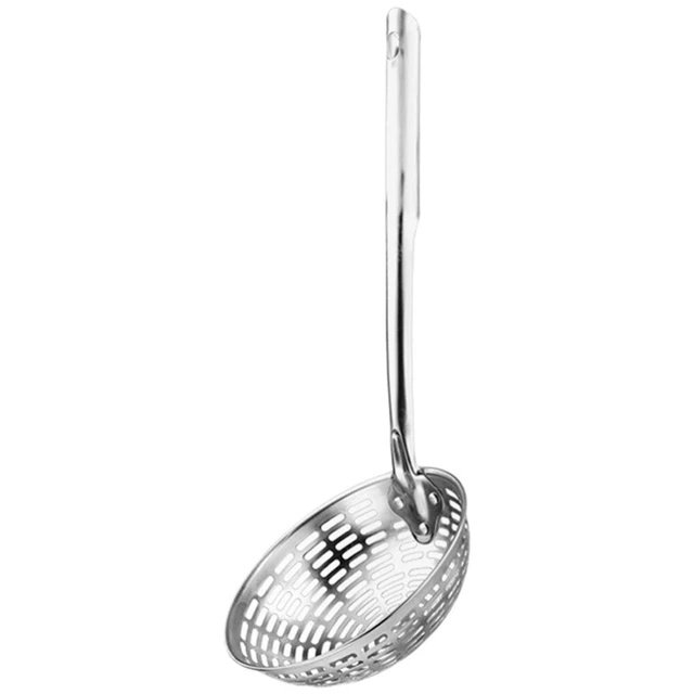 CUCCHIAIO ANTICALCARE MAGLIA Fine Colino Alimenti Cucina Skimmer ...