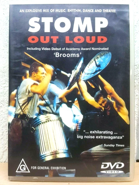 STOMP OUT LOUD DVD 1997 + BROOMS Michael Bove - MUSIC & RHYTHM £23.11 ...