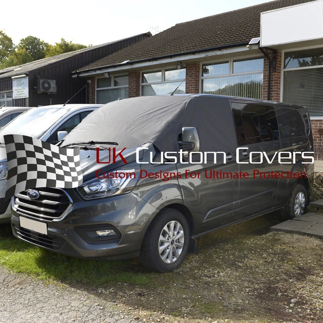 FORD TRANSIT CUSTOM Phev Screen Wrap Frost Cover (2019 Onwards) Dark ...