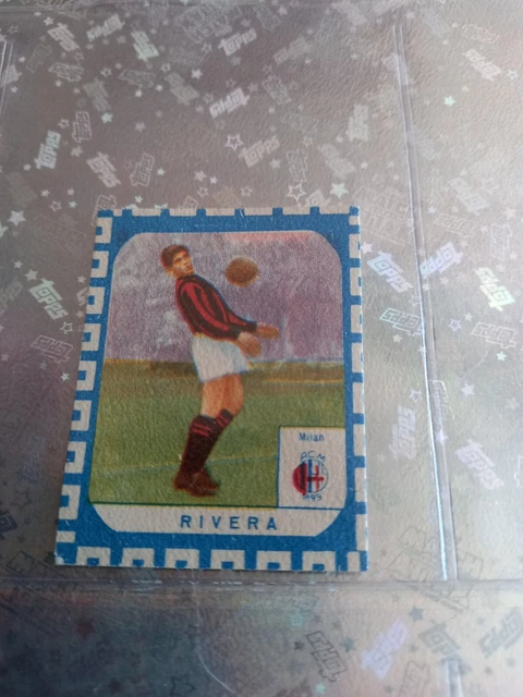 FIGURINA CARTONATA CALCIATORI Cicogna 1963/1964 Milan Rivera EUR 60,00 ...