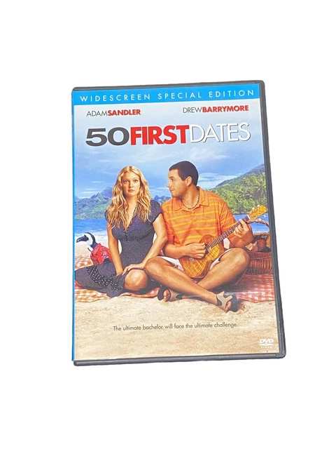 50 FIRST DATES Widescreen Special Edition DVD Adam Sandler, Drew ...