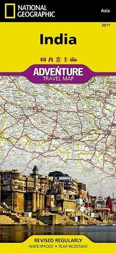 NATIONAL GEOGRAPHIC MAPS India (Map) EUR 16,18 - PicClick FR