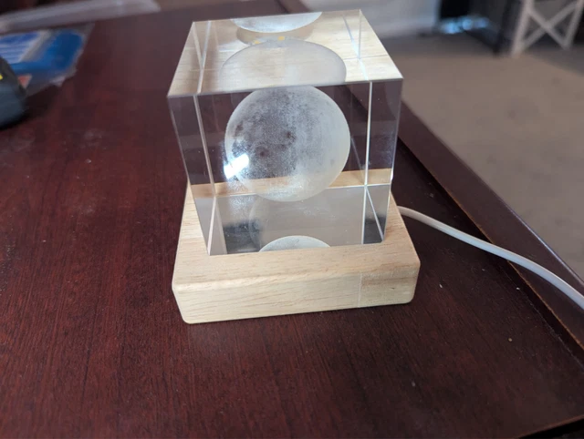 3D MOON LAMP £10.78 - PicClick UK