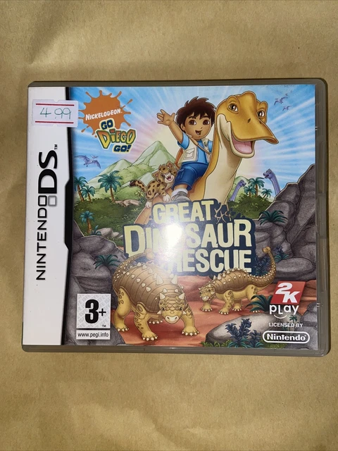 GO, DIEGO, GO Great Dinosaur Rescue (Nintendo DS, 2008) £4.57 - PicClick UK