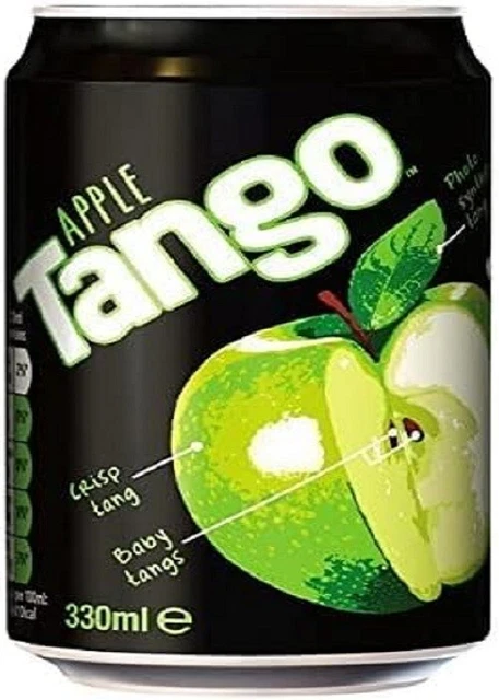 BRITVIC APPLE TANGO Soft Drink 330ml Cans (2 Trays / 48 Cans) Beverages ...