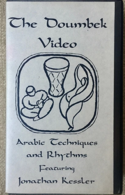 RARE VHS THE Doumbek Video Arabic Techniques & Rhythms Kessler $9.95 ...