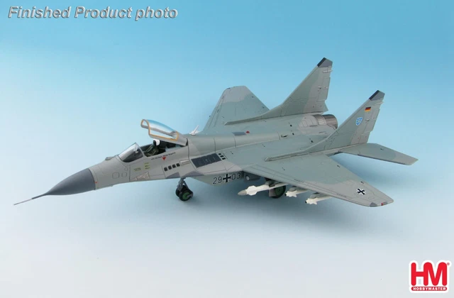HOBBY MASTER HA6503B MiG-29 Fulcrum Luftwaffe JG 73 Steinhoff 29+03 1: ...