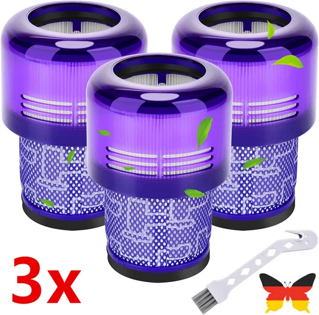 3X FILTER FÜR Dyson V15 Detect V11 Absolute Pro Ersatzteile Nr: 970013 ...