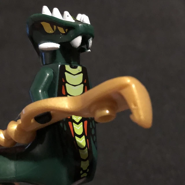 LEGO NINJAGO ACIDICUS Snake General Minifigure | njo066 | 9450 | 2012 £ ...
