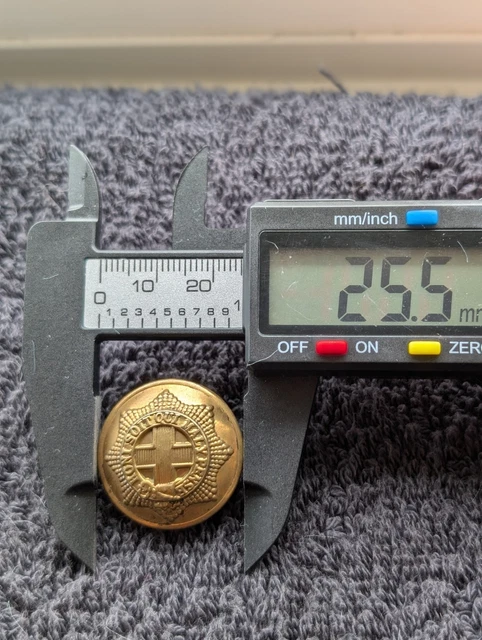 2X COLDSTREAM GUARDS WW1/WW2 Military Buttons (25.5mm) Pitt & Co ...