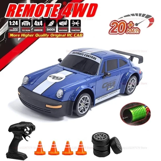 REMOTE CONTROL 4WD RC Drift Car 2.4G High Speed Racing Toy Gift for ...