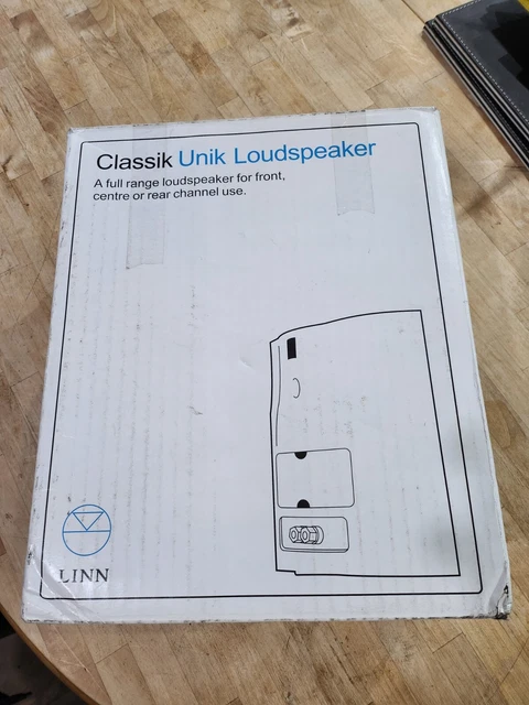 LINN CLASSIK UNIK HI FI SPEAKERS IN WHITE, Single £40.00 - PicClick UK