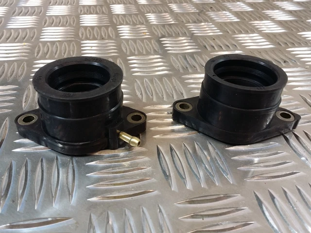 CARB INTAKE INLET Rubbers To Cylinder Head Set For Yamaha TT 600 E 4GV4 ...