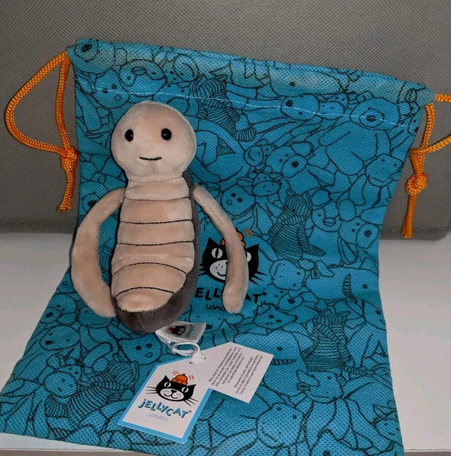 JELLYCAT NIGGLY WIGGLY Water Boatman With Bag soft toy BNWT Jelly Cat # ...