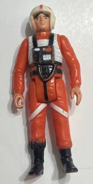 VINTAGE LUKE SKYWALKER, X-Wing Rebel Pilot 1978 STAR WARS Action Figure ...
